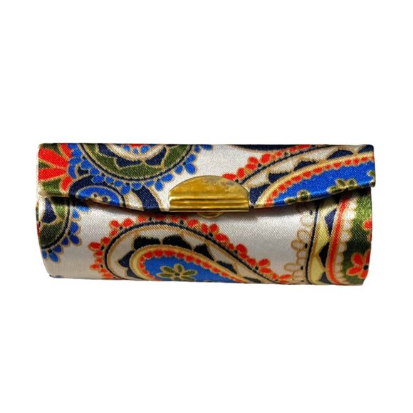 Makeup | Colorful Mixed Design Lipstick Case Holder W Mirror | Poshmark